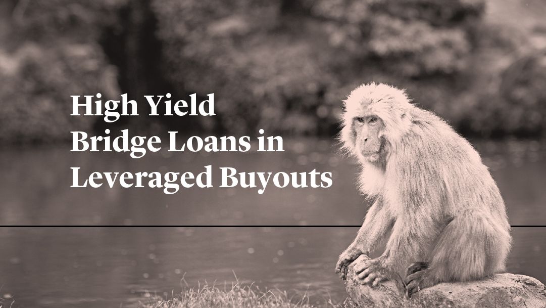 Cleary Gottlieb | High Yield Bridge Loans in Leveraged Buyouts