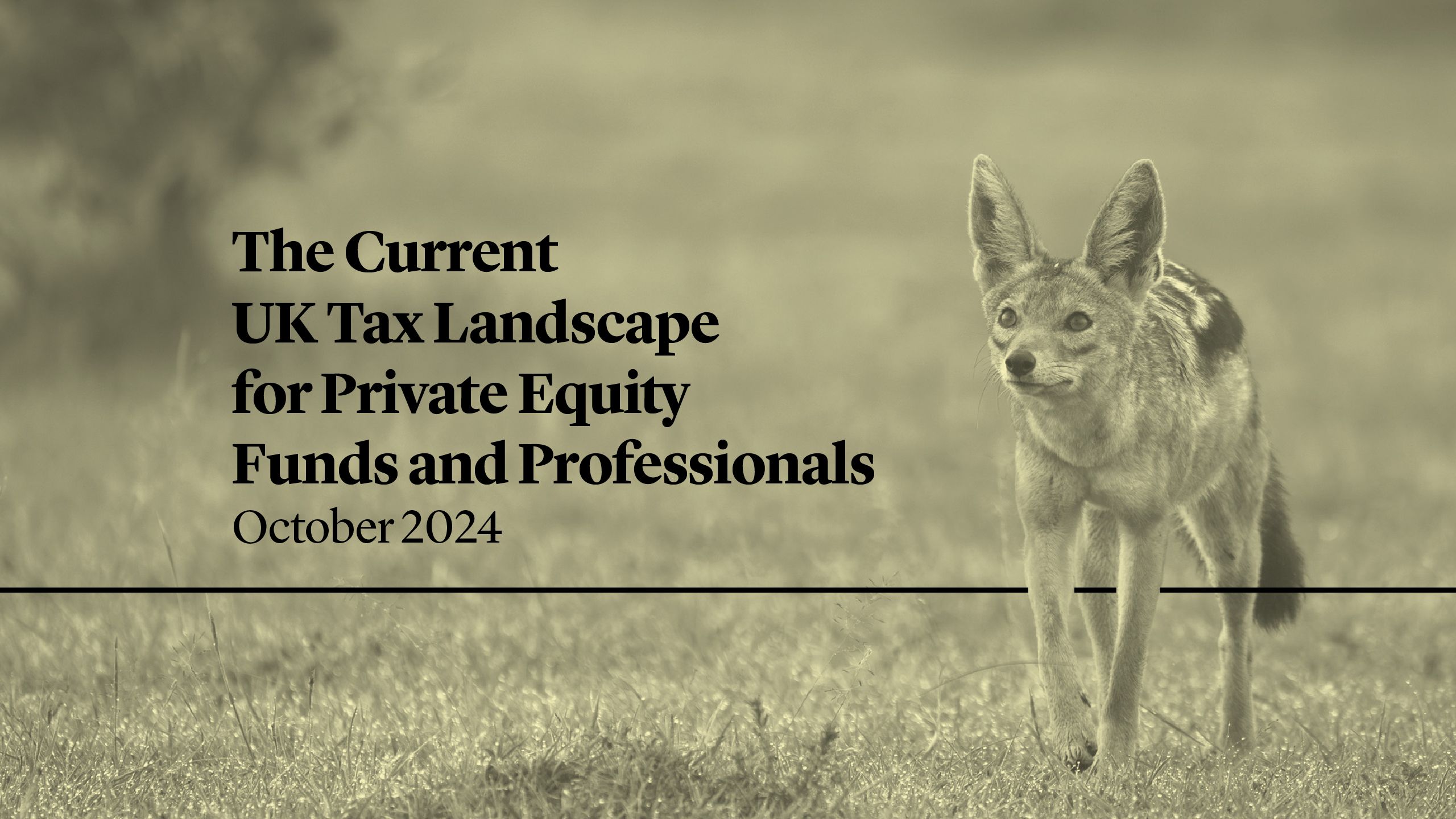 Cleary Gottlieb | The Current UK Tax Landscape for Private Equity Funds and Professionals